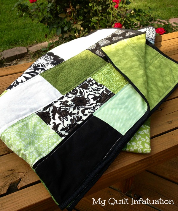 My Quilt Infatuation: A First Quilt- Ivy on the Iron Gate